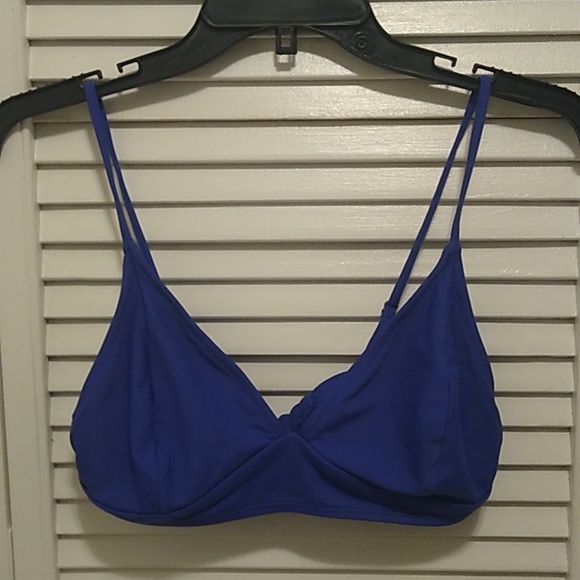 Old Navy | Swim | Blue Basic Bikini Top | Poshmark